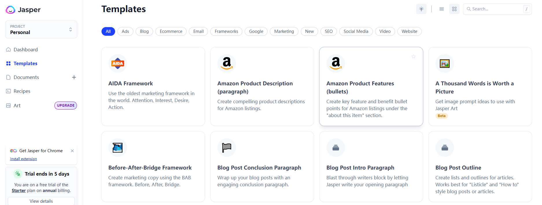 Jasper AI: A Perfect AI SEO Writer