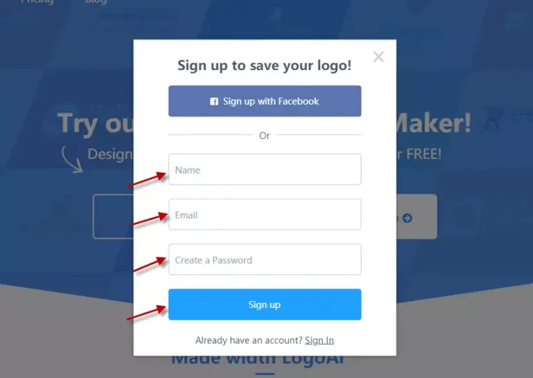 LogoAI：最易上手的AI在线标识制作工具
