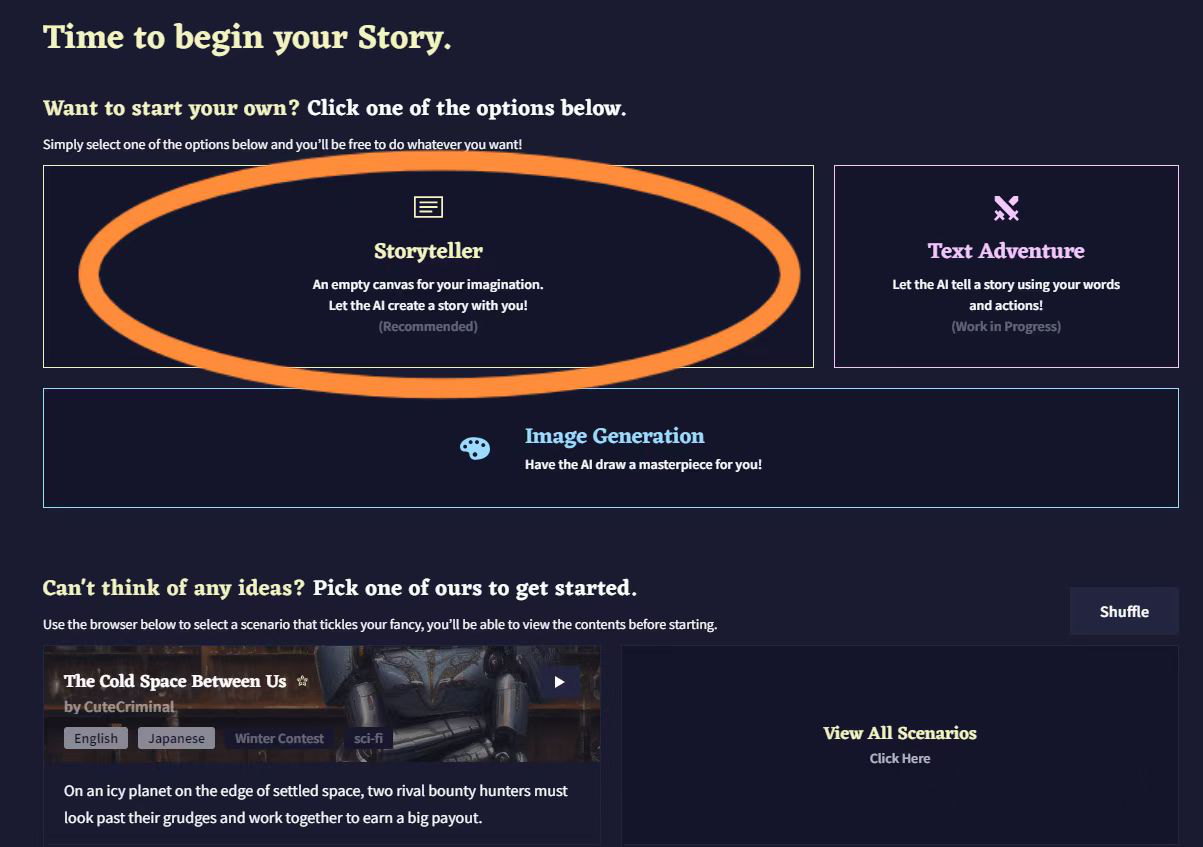 NovelAI：能生成插图的AI小说写作助手