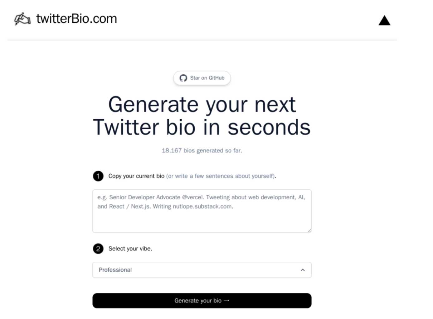 Twitter Bio Generator: A Creative Online Bio Generator