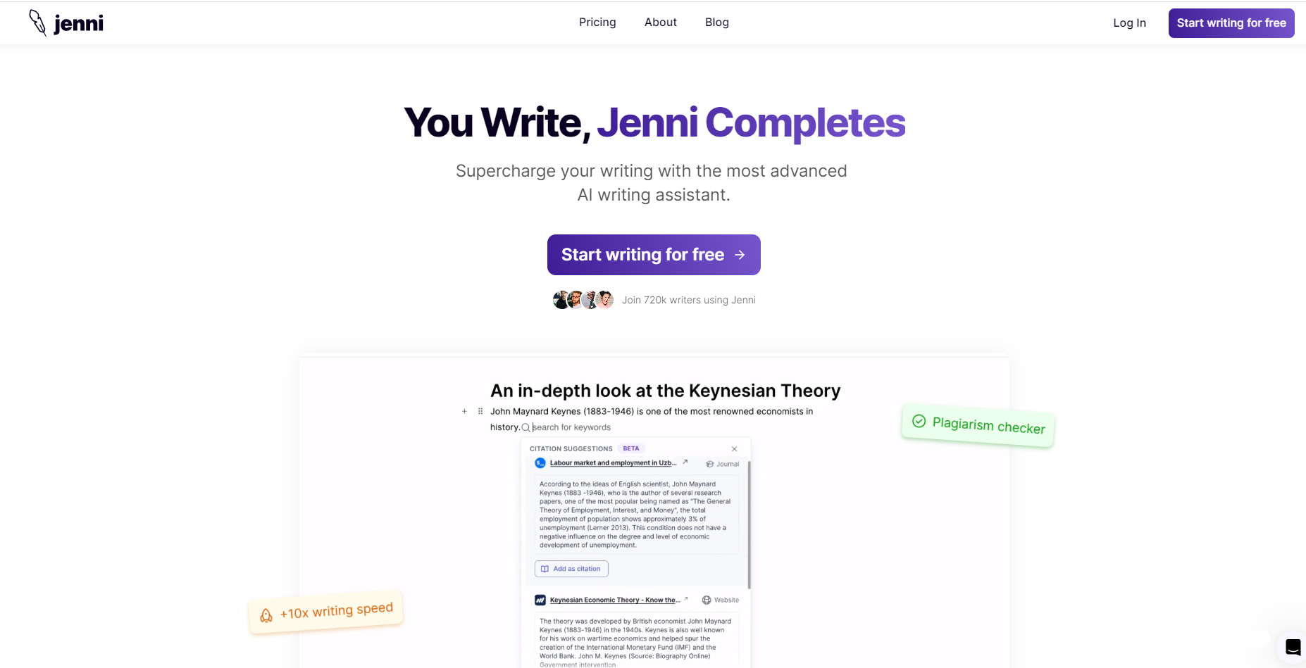 Jenni AI: A Superb AI Online Writing Assistant
