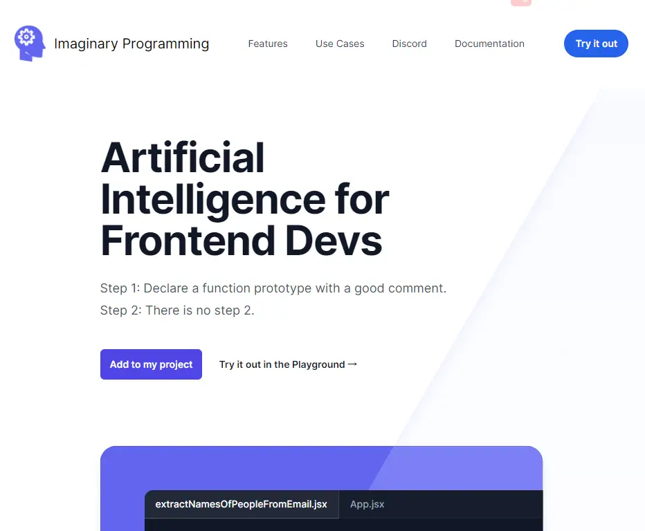 Imaginary Programming: GPT-Based AI Web Development Tool