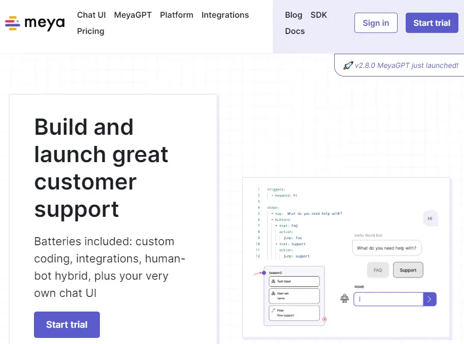 MeyaGPT: AI Assistant To Quickly Create Bots For Apps