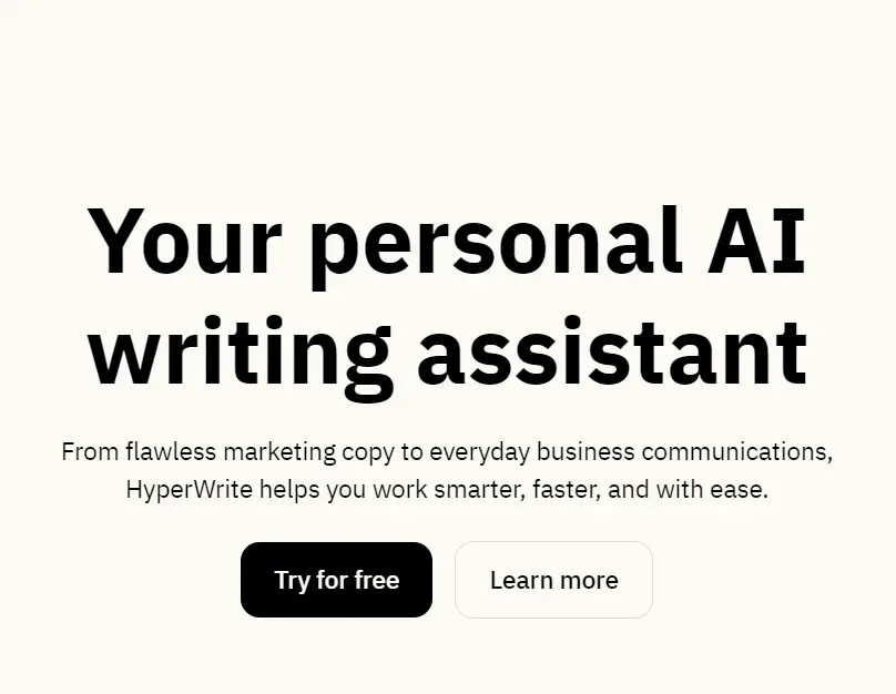 Hyperwrite AI: A Powerful Ai Writing Assistant