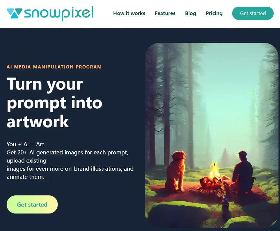 Snowpixel: Intelligent AI Art Picture Generation Tool