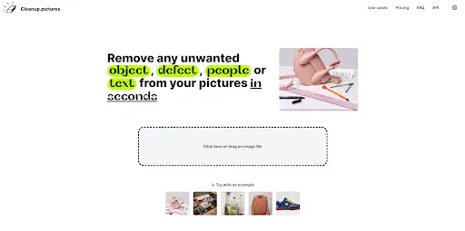 Cleanup.Pictures: Free AI Image Editor with Multiple Functions