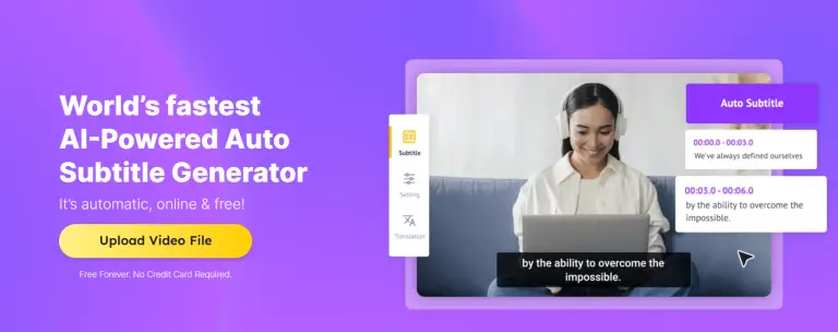 Animaker: Intelligent AI Subtitle Generation Tool