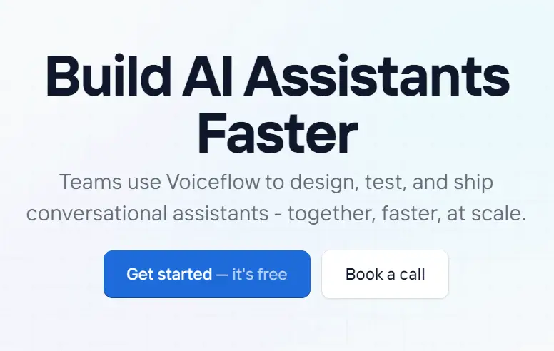 Voiceflow: An Efficient Conversational Platform Tool