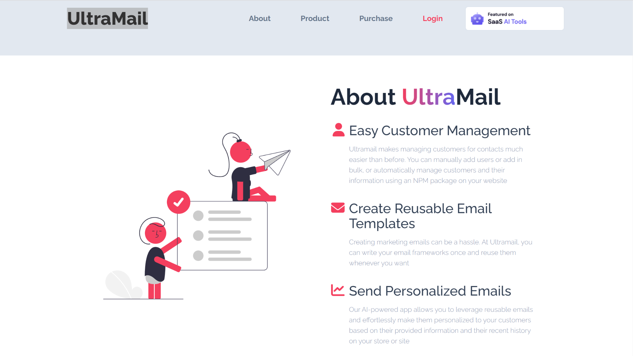 UltraMail: Personalized AI Marketing Mail Master