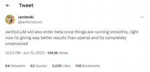 Janitor LLM是什么？Janitor AI的免费版本