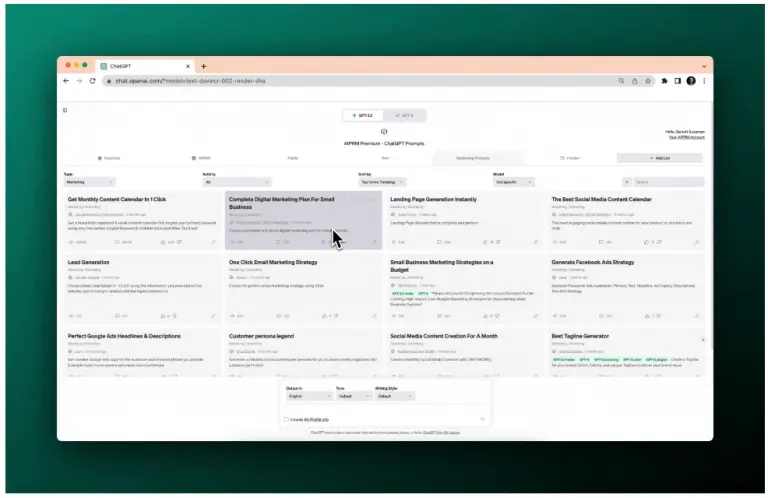 AI Prompt Marketplace for Aiprm.AI - AIToolMall