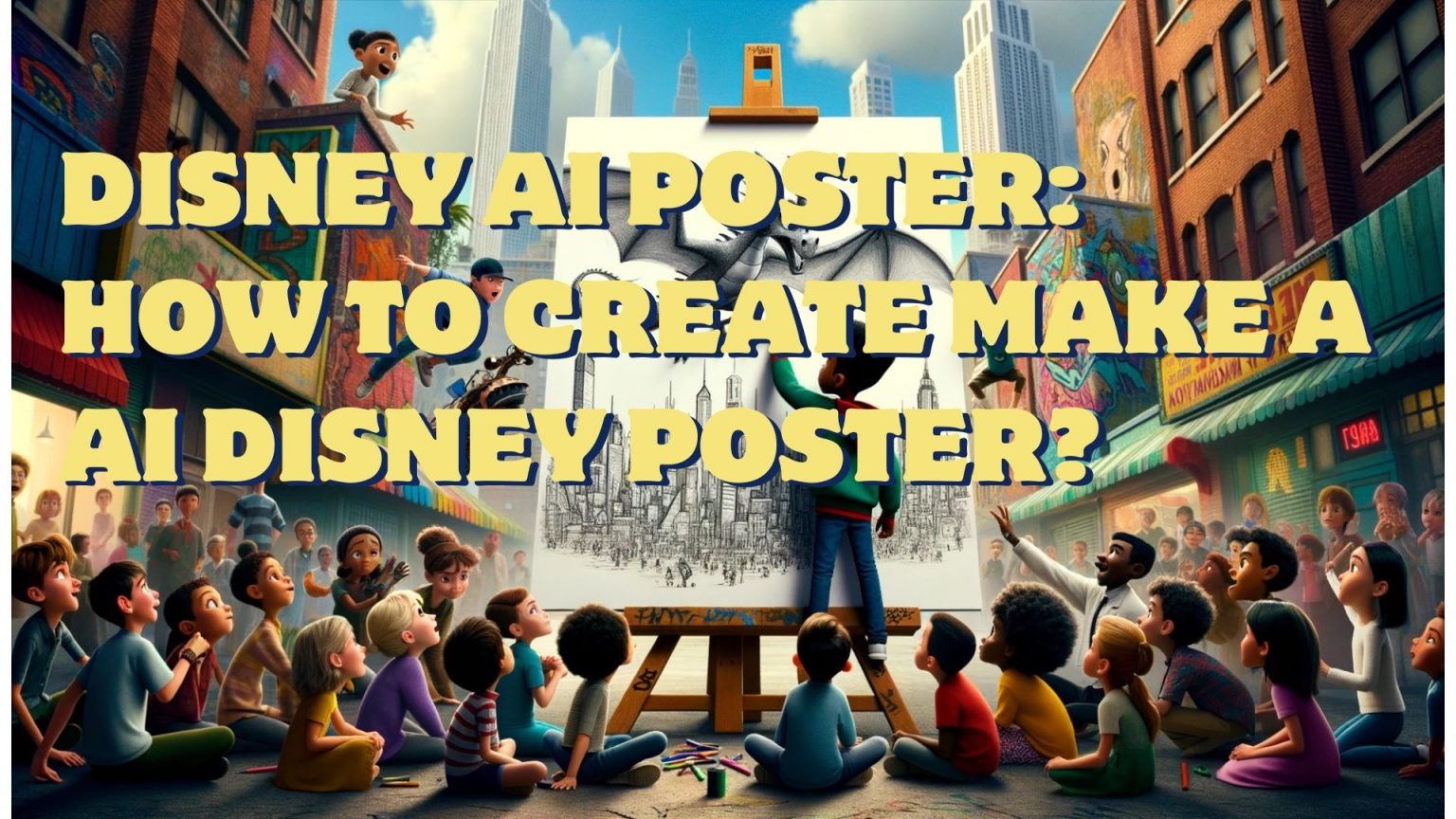 Disney AI Poster: How To Create Make A AI Disney Poster?
