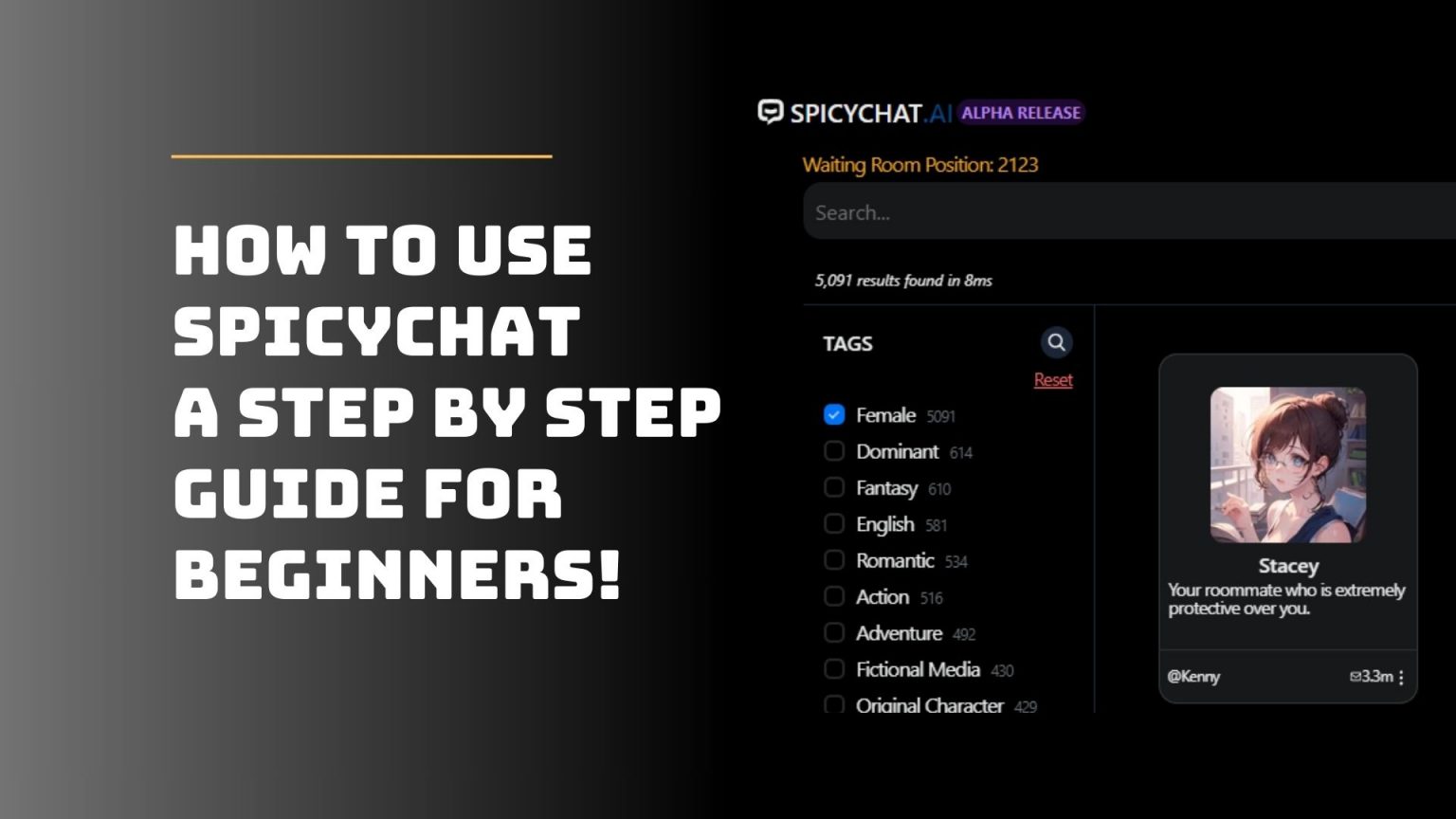 How To Use Spicychat: A Step By Step Guide For Beginners!