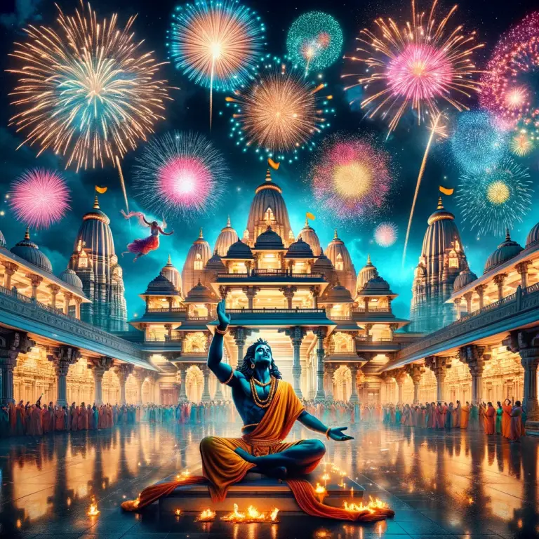 Top 10 Stunning 4K AI Images of Shree Ram and Ayodhya Mandir in 2024