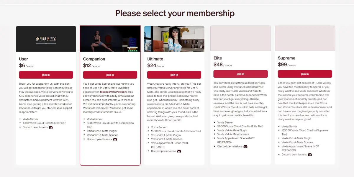 What is Voxta AI? Interaction with Virtual Characters