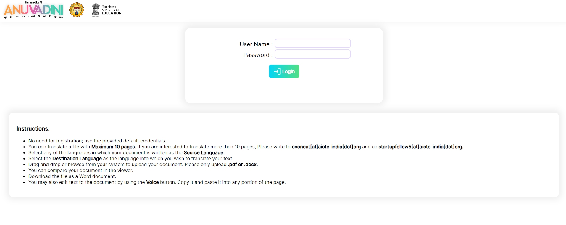 What is Anuvadini: AI-based Translation Tool