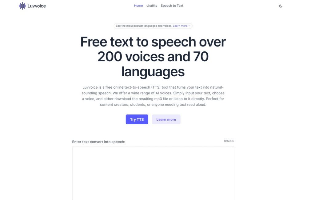 Luvvoice: Your Ultimate Free Text-to-Speech Solution