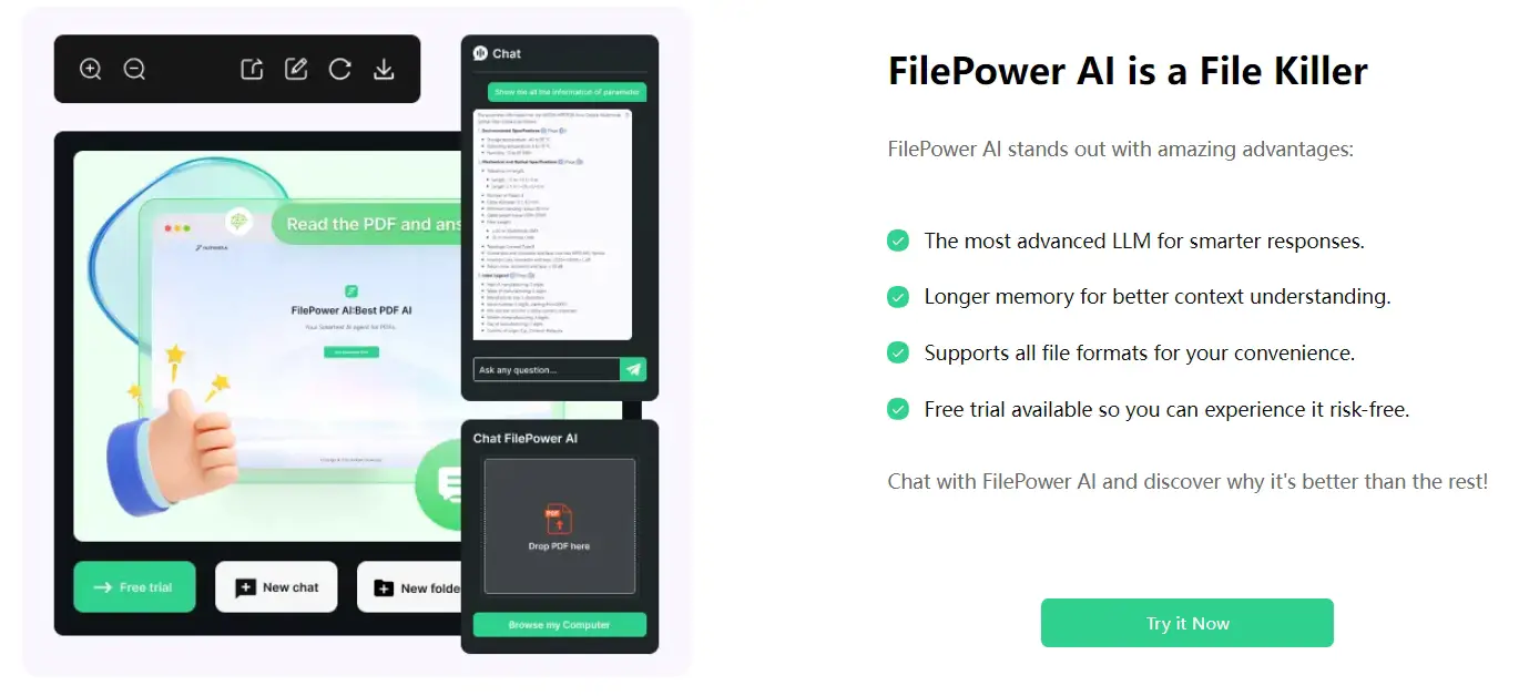 FilePower AI: Revolutionizing PDF Management with AI Power