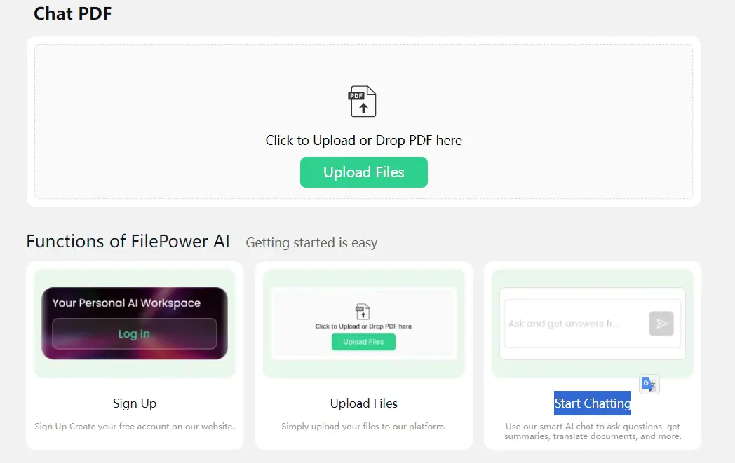 FilePower AI: Revolutionizing PDF Management with AI Power